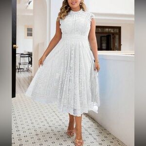 Dresses | Luxe Plus Size Lace Cocktail Dress | Poshmark